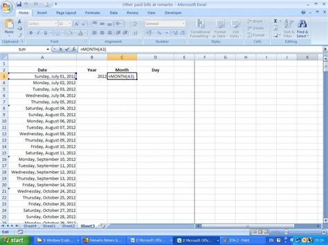 How To Separate Date From Microsoft Excel