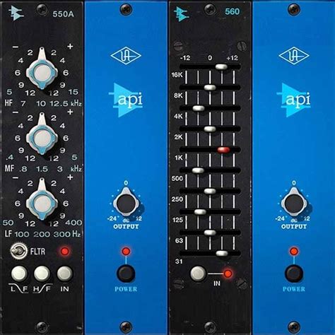 Api® 500 Series Eq Collection Uad Audio Plugins Universal Audio