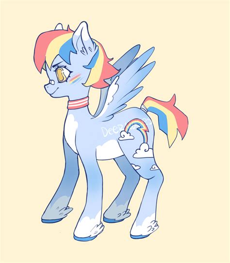 Rainbow Dash Redesign By Deernoises On Deviantart