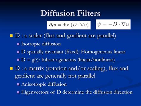 Ppt Diffusion Filters Powerpoint Presentation Free Download Id1704011