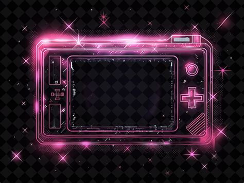 Premium Psd Vintage Arcade Game Arcane Frame With Pixelated