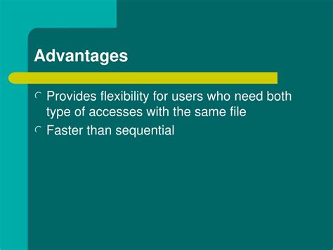Ppt File Organization Types And Advantages Powerpoint Presentation