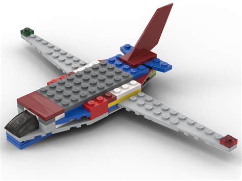 Lego Moc Lego Creator 310863108731092 Moc Aeroplane By Ryanwongjh Rebrickable Build With Lego