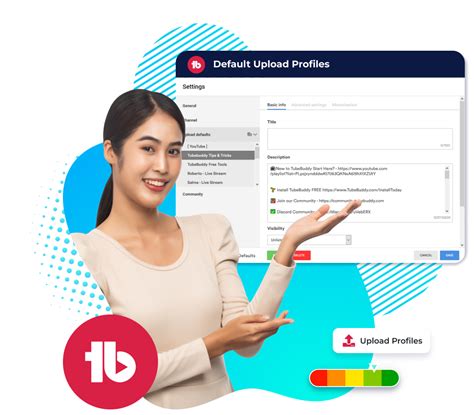 Create Unique Upload Defaults For YouTube TubeBuddy