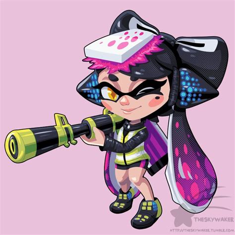 Chibi Tumblr Chibi Splatoon Squid Babes Splatoon