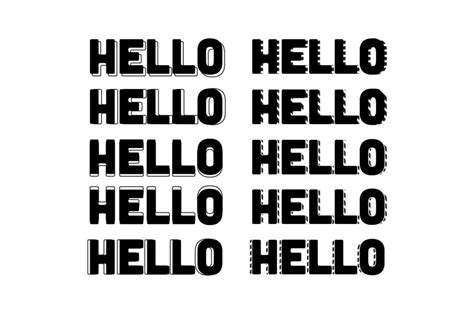 10 Free Illustrator Shadow Text Effect Graphic Styles Design Inspiration