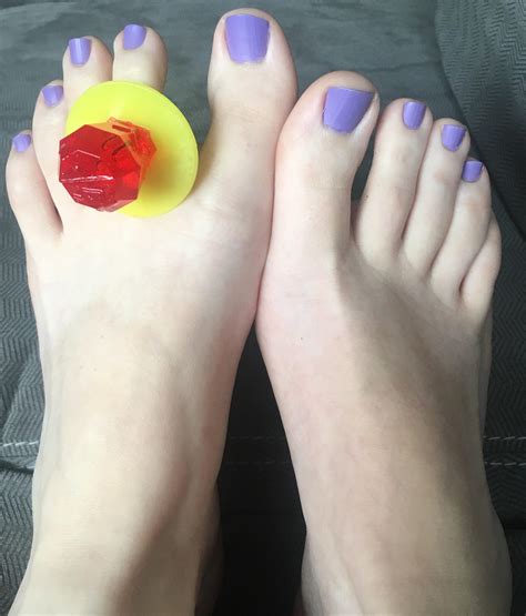 Do You Like My New Toe Ring 😜 Rfeetpics