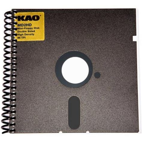 The Floppy Disk Notebook