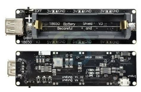 Módulo Shield Bateria 18650 Para Esp32