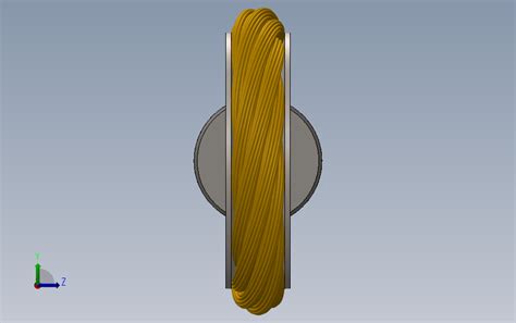 钢丝绳02 SOLIDWORKS 2018 模型图纸下载 懒石网