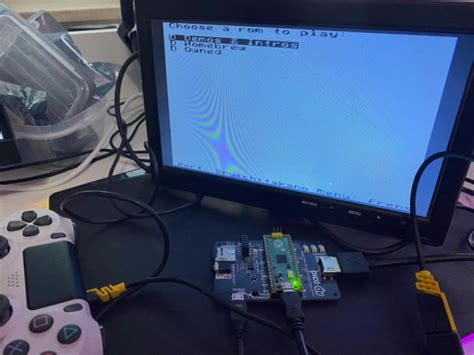 An Nes Emulator For Raspberry Pi Pico With Sd Card Hdmi And Menu Support