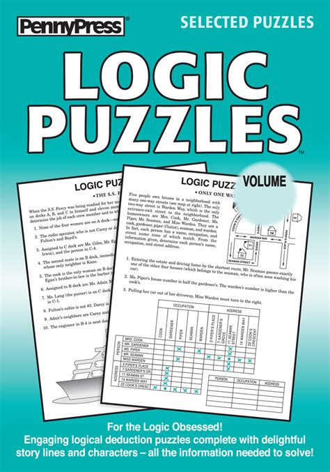 logic puzzles penny dell puzzles