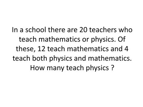 Problem Solving Sets PPT