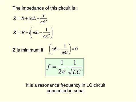 Ppt Investigation Of Resonance Phenomena In Lc Circuit Powerpoint Presentation Id 418241