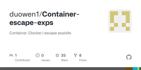 Github Duowen1container Escape Exps Container Docker Escape Exploits