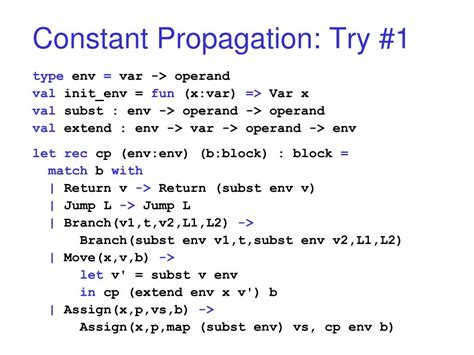 Ppt Control Flow Graphs And Dataflow Analysis Powerpoint Presentation