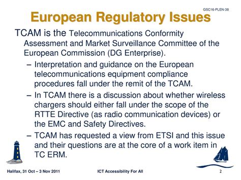 Gabrielle Owen ETSI TC ERM Chair Ppt Download