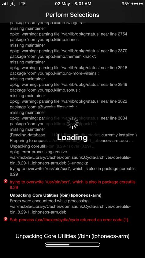 [help] Got Error While Updating Core Utilities R Jailbreak