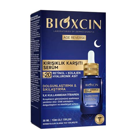 Bioxcin Age Reverse Collagen Retinol Ha Anti Wrinkle Ser Cosmolife