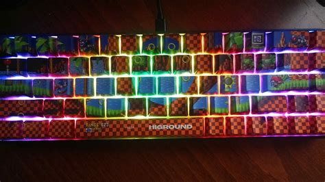 Hardware Reviews Sonic X Higround Green Hill Keyboard Features