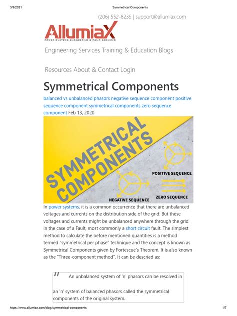 Symmetrical Components Pdf Physical Quantities Electric Power Symmetrical Components Pdf Physical Quantities Electric Power