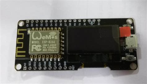 NodeMCU ESP8266 WiFi 0 96 Inch OLED Board Wireless IOT Application