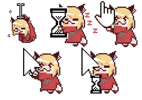 Anime Mouse Cursors 1 GIFs Behance