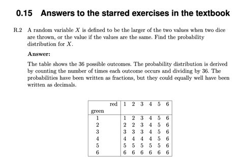 Solved 015 ﻿answers To The Starred Exercises In The