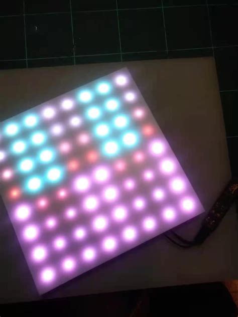 Digital Full Color P10 Sk9822 Individual Control Led Rigid Pixel Rgb