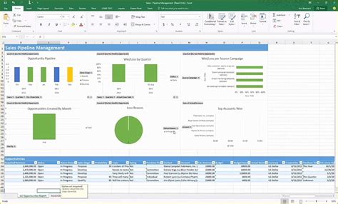 Customer Relationship Management Excel Template