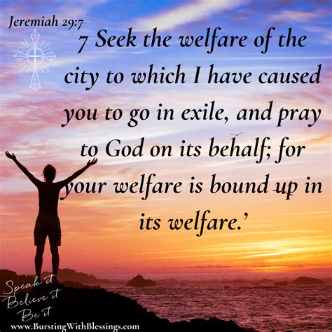 Praying For The City We Live In Devotional Jeremiah 297