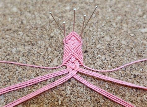 Macrame Bracelet With Diamond Motif How Did You Make This Luxe DIY