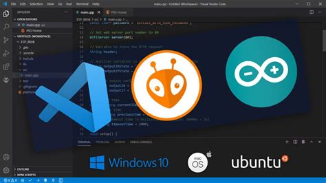 Premiers Pas Avec Vs Code Et Platformio Ide Pour Esp32 Et Esp8266