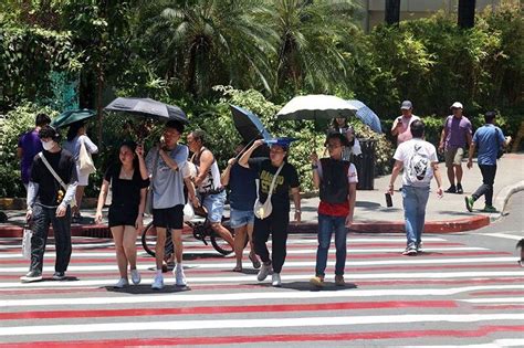 7 Patay Sa Matinding Init 77 Nagkasakit Doh Pilipino Star Ngayon