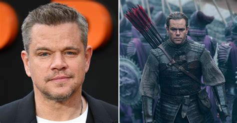 Matt Damon Says He ‘fell Into A Depression While Filming A Movie