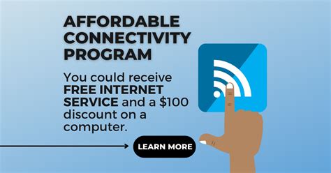 affordable connectivity program to help with internet and computers