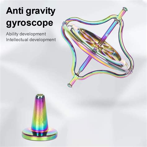 Adifare Gyroscope Spinning Top Fingertip Gyroscope Toys Balance