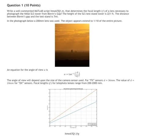 Question 1 10 Points Write A Well Commented MATLAB Chegg