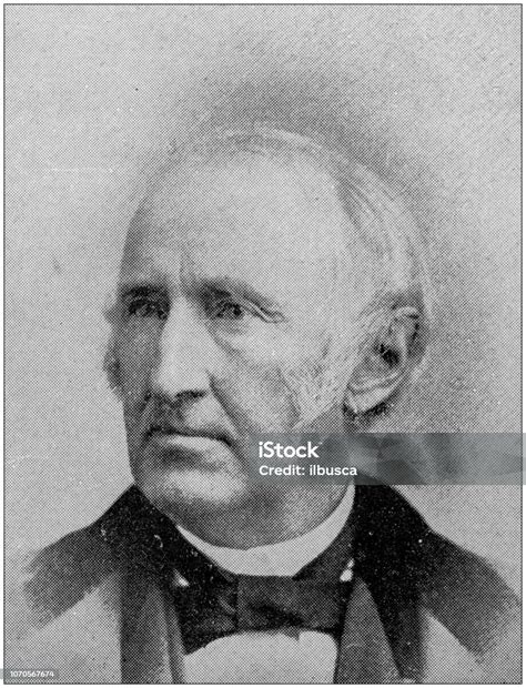 Antique Photograph Wendell Phillips Stock Illustration Download Image
