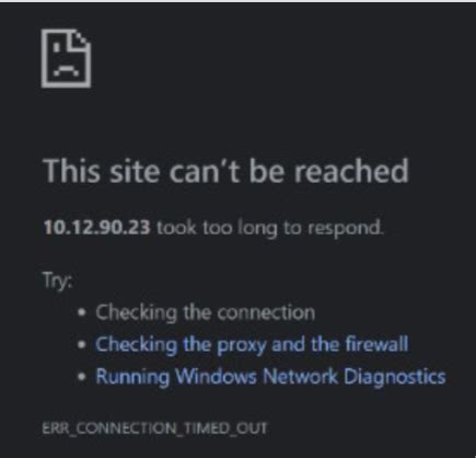 Remote Connection Troubleshooting