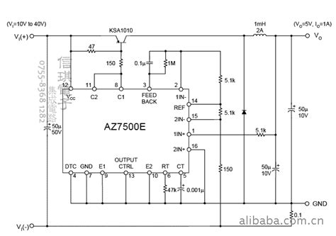 Микросхема ka7500b схема включения: KA7500B – аналог, схема включения ...
