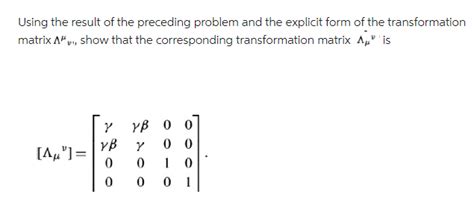 using the result of the preceding problem and the