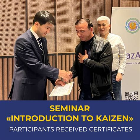 Kazakhstan Agency Of International Development «kazaid On Linkedin Introduction To Kaizen
