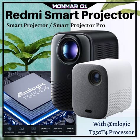 Redmi Smart Projector Pro Redmi Smart Projector P Gb Ddr Gb Emmc Shopee Malaysia