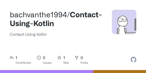 Github Bachvanthe1994contact Using Kotlin Contact Using Kotlin