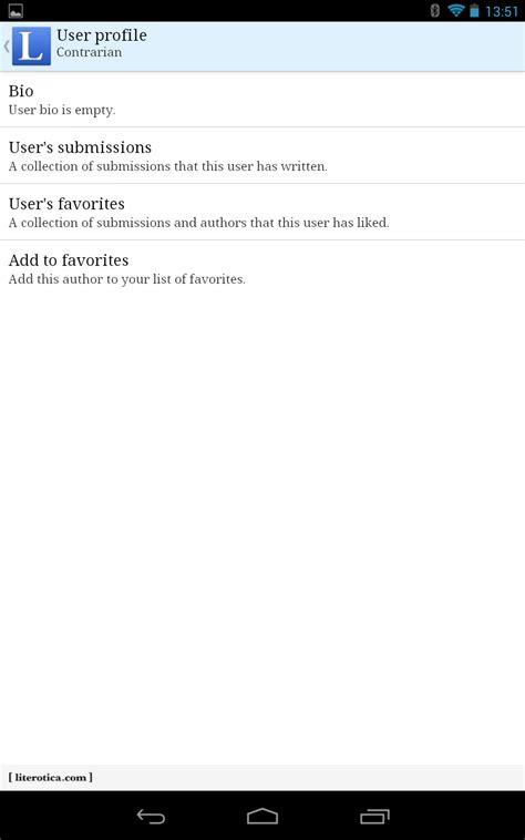 Literotica® Android App
