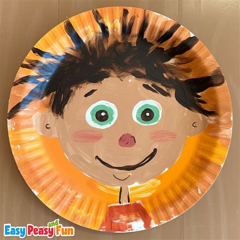 Paper Plate Face Ideas