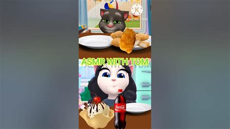 Talking Tom Mukbang Turkey Ranch Swiss And Nugget Angela Ice Cream