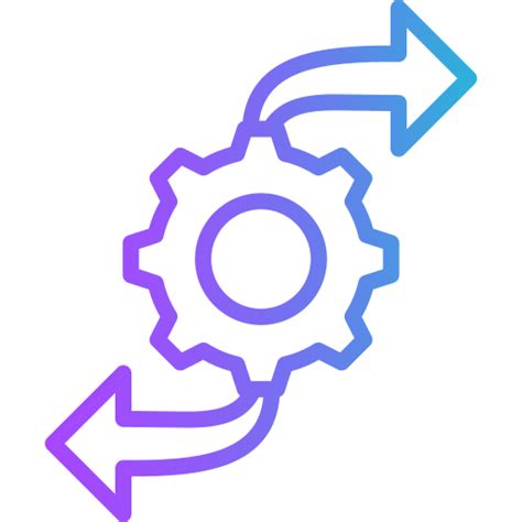 Transformation Generic Gradient Outline Icon