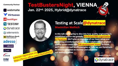 Rudolf Groetz On Linkedin Testbusters Qualityengineering Dynatrace Softwaretesting…